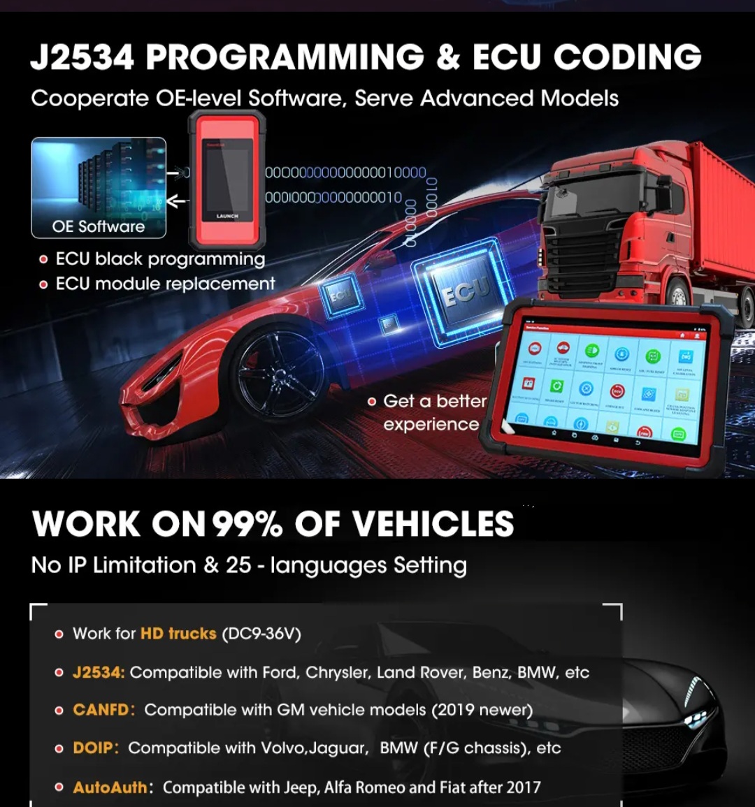 Launch X431 PRO 5 J2534 Smart Box programación Auto OBD2 - Autodiag